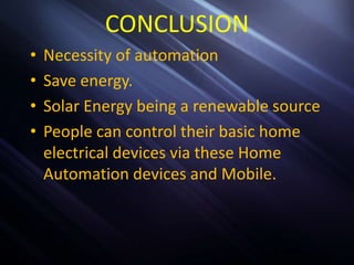 Smart home appliance Control Niet Alwar | PPTX