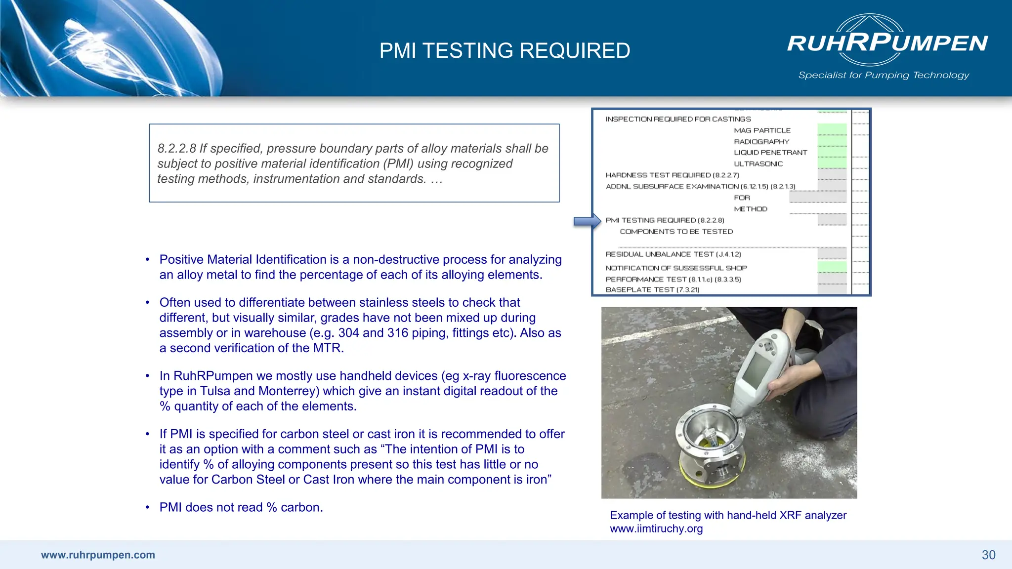 Presentation PPT Session 14 - Perf Testing and Inspection of API610 ...