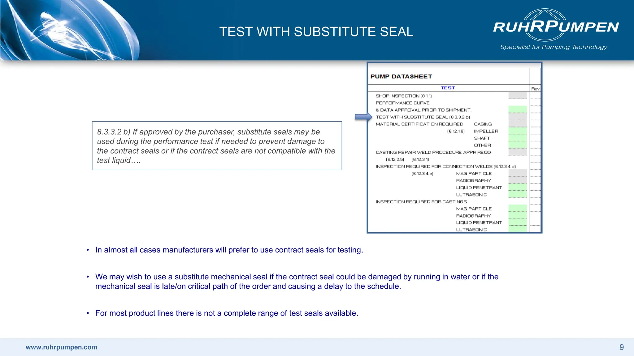 Presentation PPT Session 14 - Perf Testing and Inspection of API610 ...
