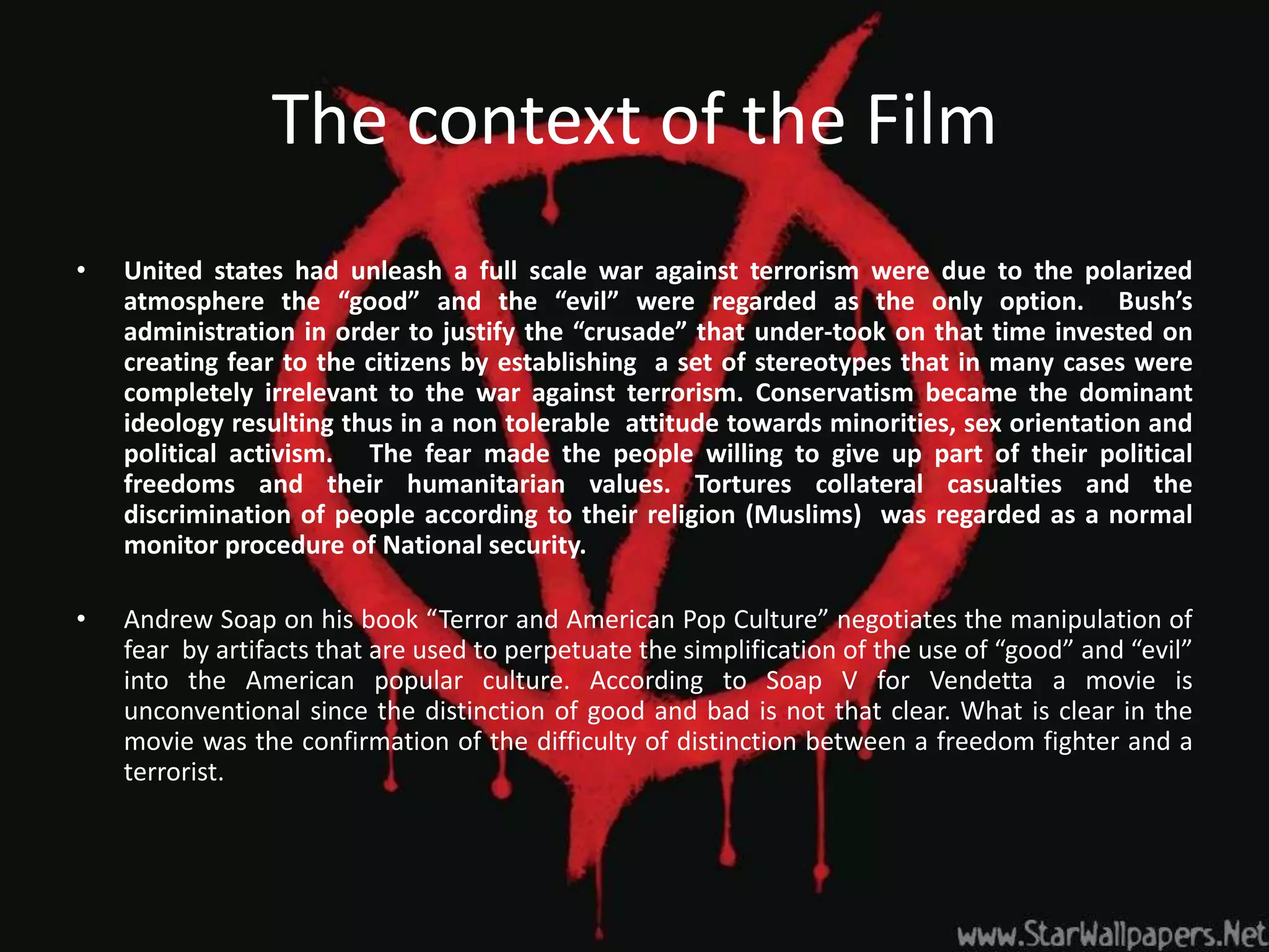V for Vendetta | PPTX