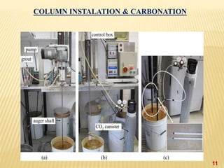 CARBONATING MAGNESIA FOR SOIL STABILIZATION | PPTX