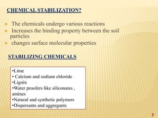 CARBONATING MAGNESIA FOR SOIL STABILIZATION | PPTX