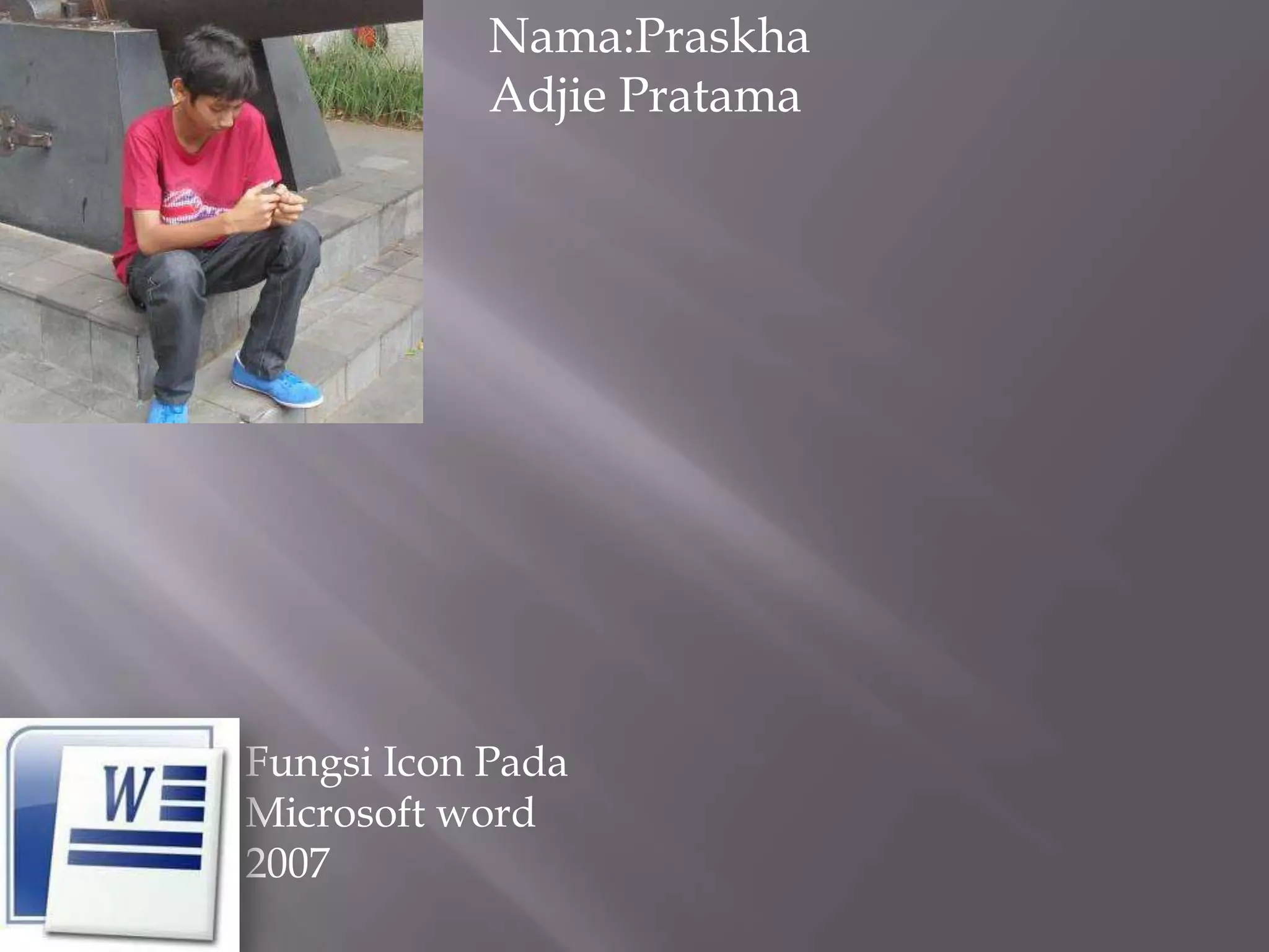 Fungsi Icon Microsoft word 2007 | PPTX