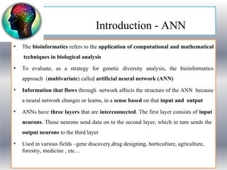 artificial neural network-gene prediction | PPT