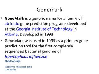 artificial neural network-gene prediction | PPT