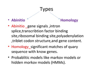 artificial neural network-gene prediction | PPT