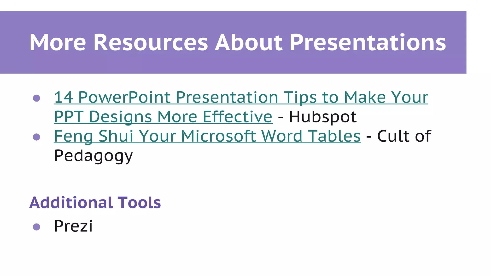 Presentation presentation | PDF