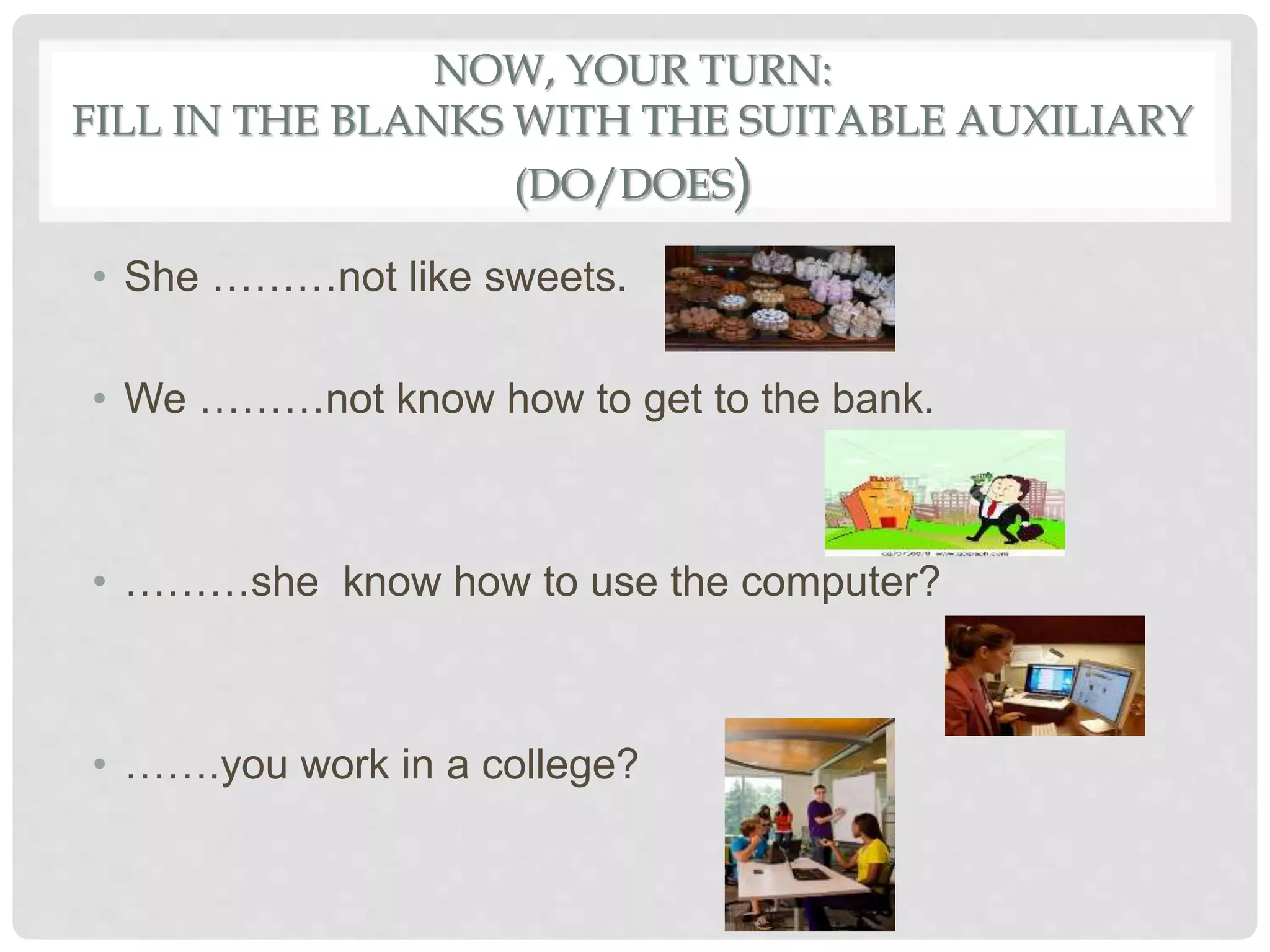 present simple tense for elementary students | PPTX