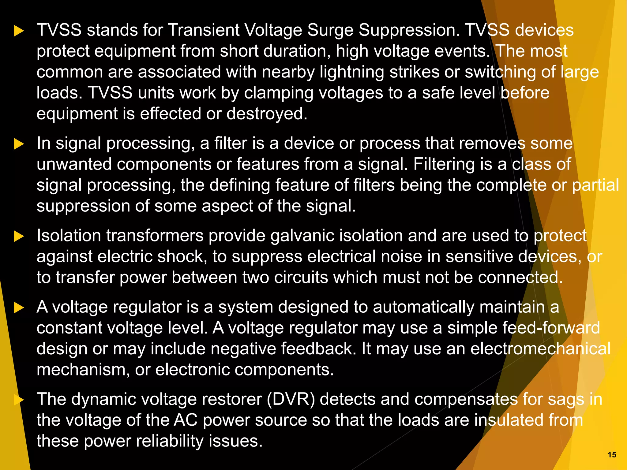 POWER QUALITY PROBLEMS & SOLUTIONS- POWER SYSTEM | PPTX