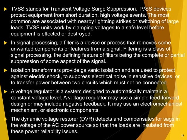 POWER QUALITY PROBLEMS & SOLUTIONS- POWER SYSTEM | PPTX