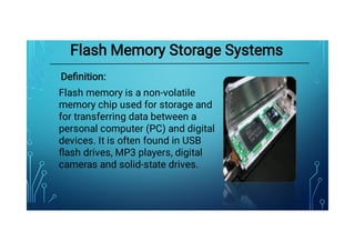 Storage system || storage & it's types. | PDF