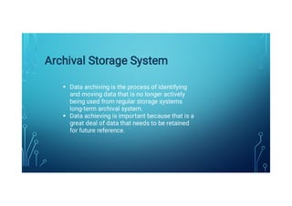Storage system || storage & it's types. | PDF