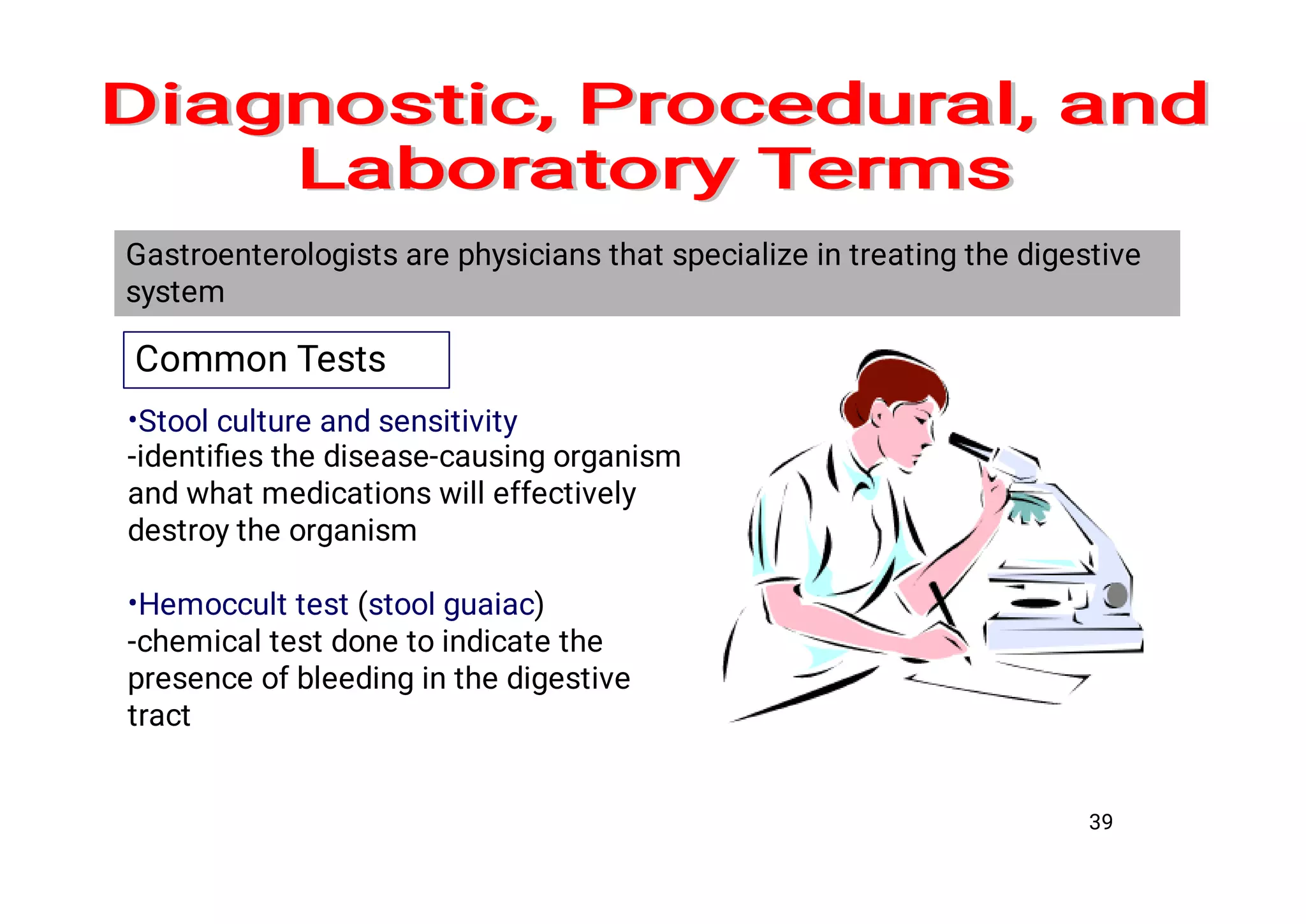 Medical terminology: digestive system | PDF