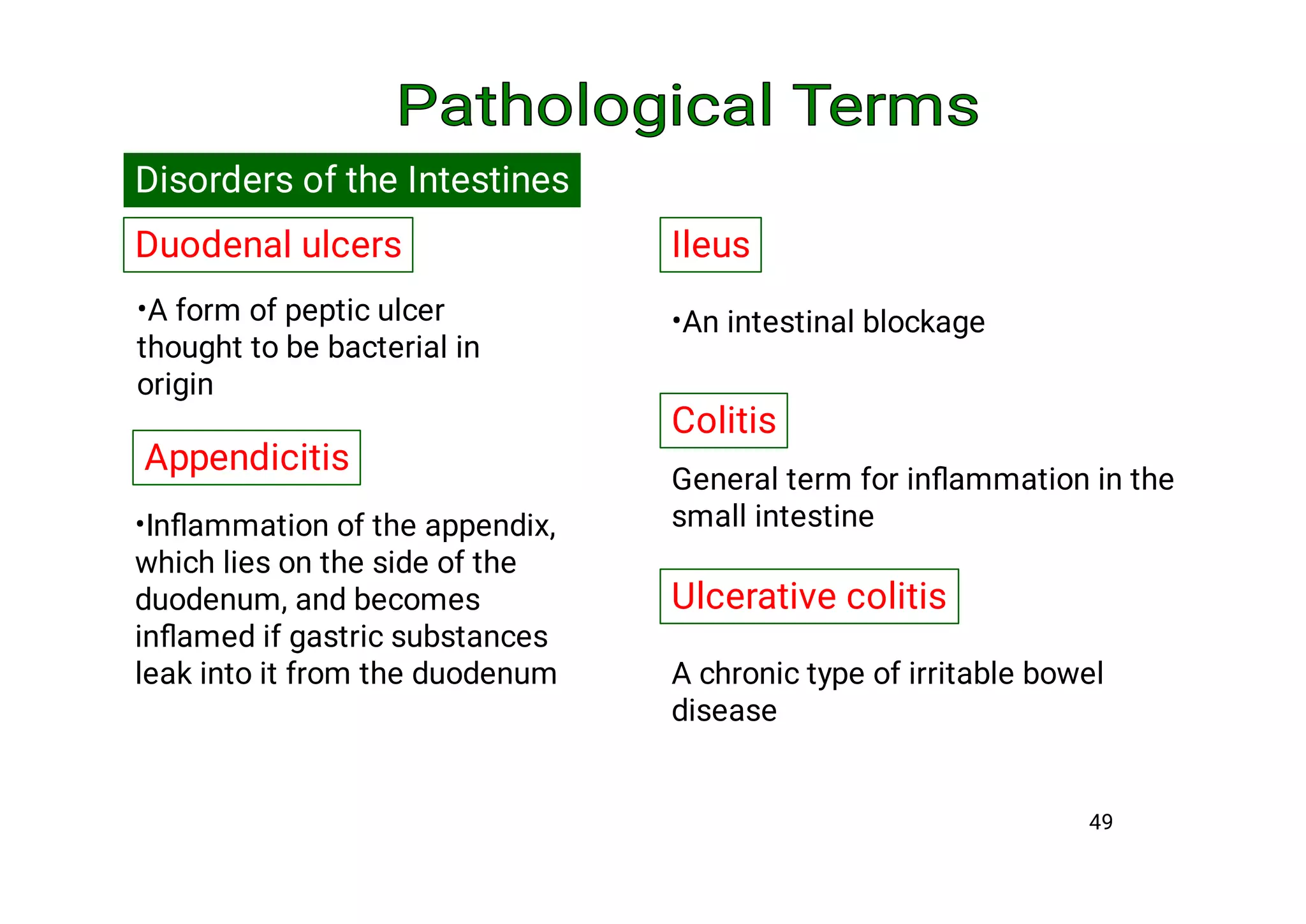 Medical terminology: digestive system | PDF