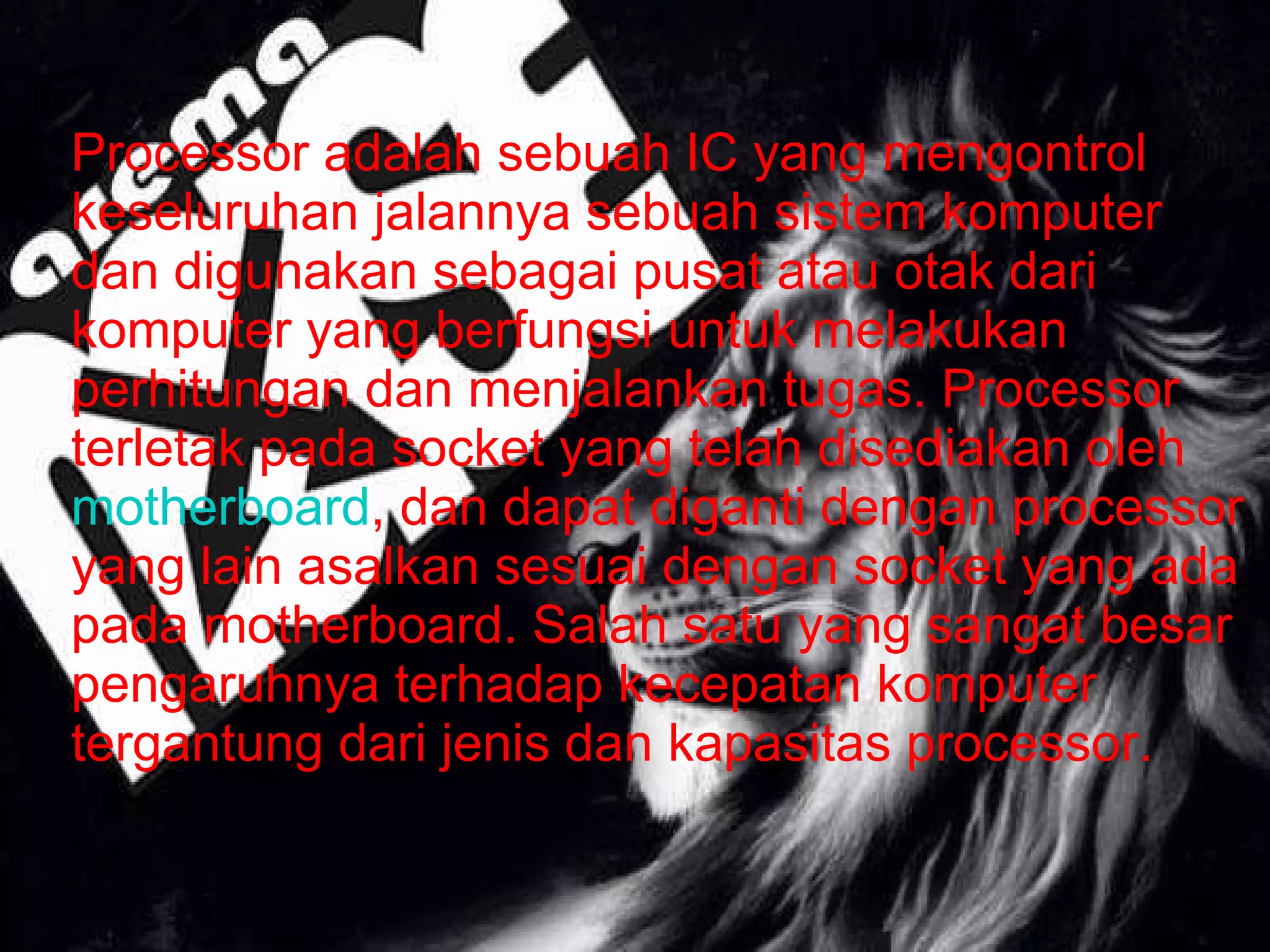 Presentation processor | PPT