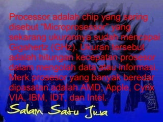 Presentation processor | PPT