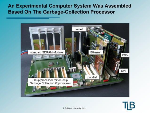 Presentation Processor With Integrated Real Time Garbage Collection Ppt
