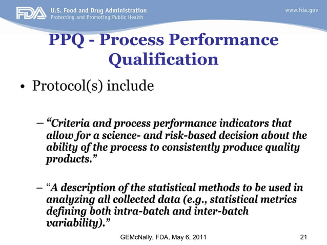 Presentation Process Validation A Lifecycle Approach Pdf
