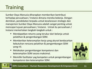 DEPs Consultant | PPT