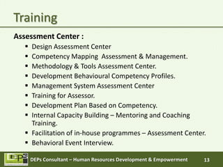 DEPs Consultant | PPT