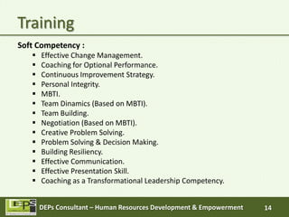 DEPs Consultant | PPT