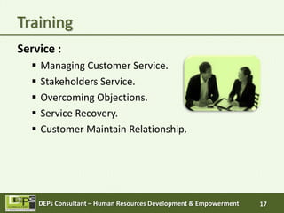 DEPs Consultant | PPT