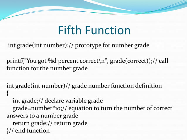Programming C Language Ppt