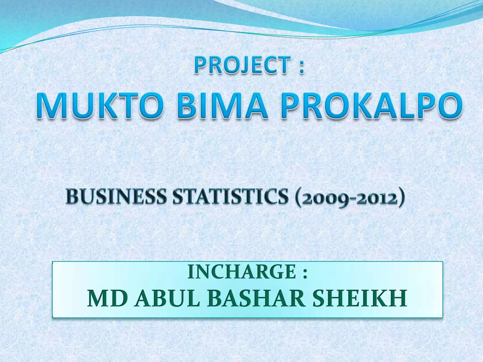 Presentation project | PPT