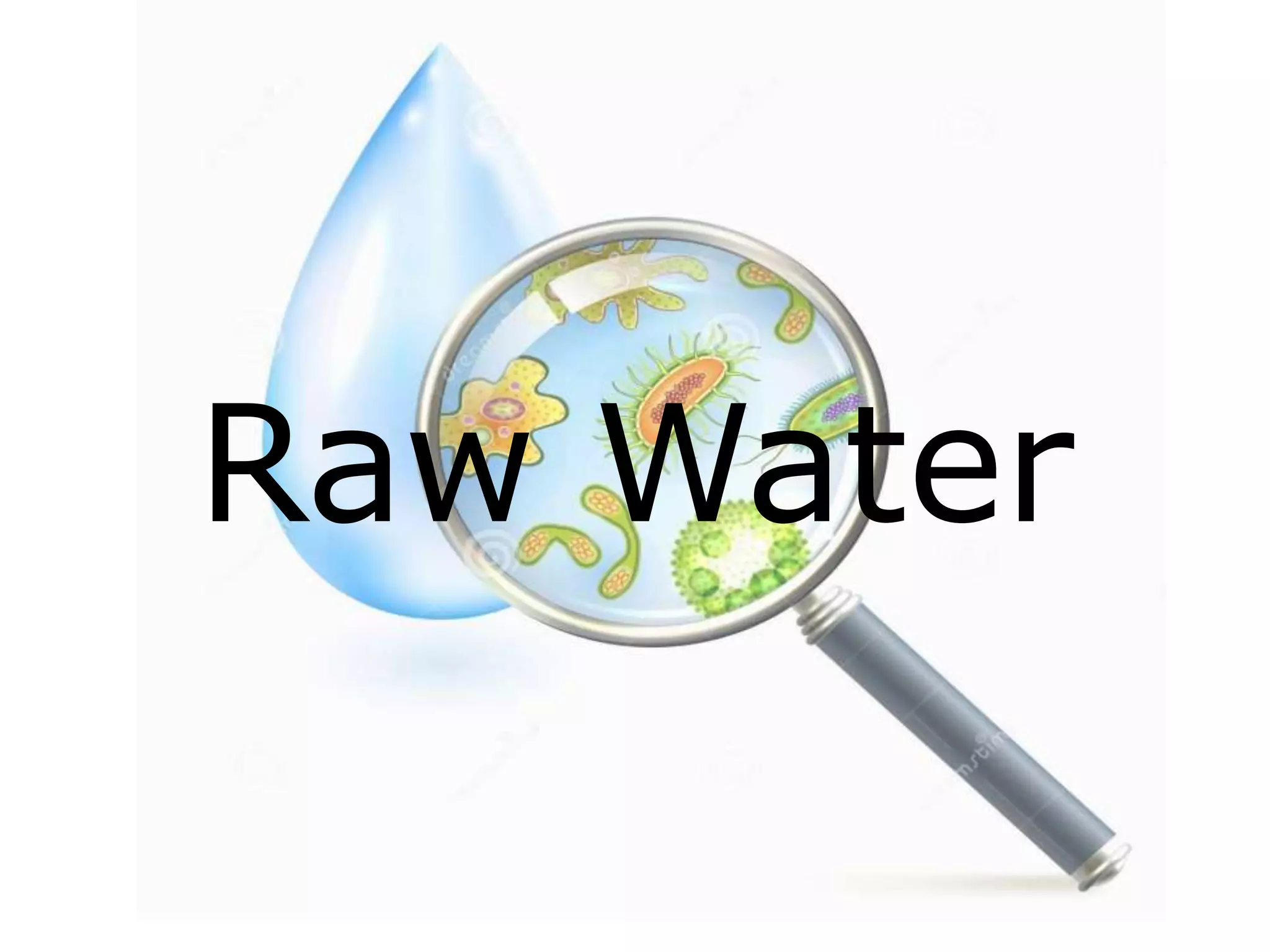 Drinking Water Treatment Process | PPTX