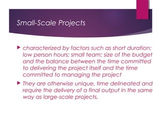 Presentation project management | PPT