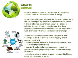 Biomass | PPTX
