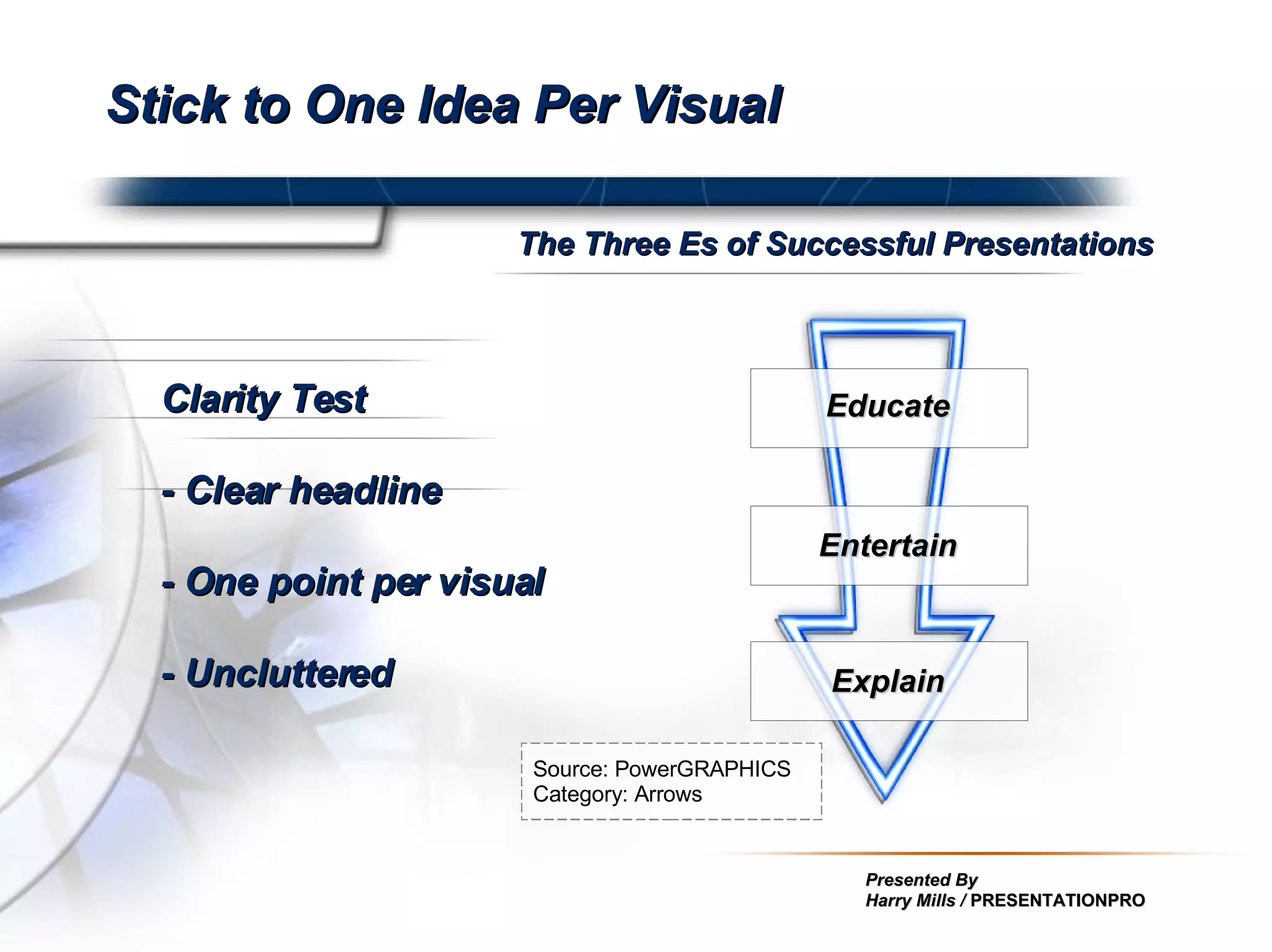 PowerTip - Visual Magic; How to impress your audience | PPT | Hobbies ...