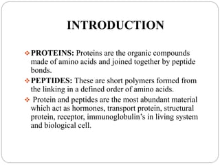Protein and Peptides .ppt
