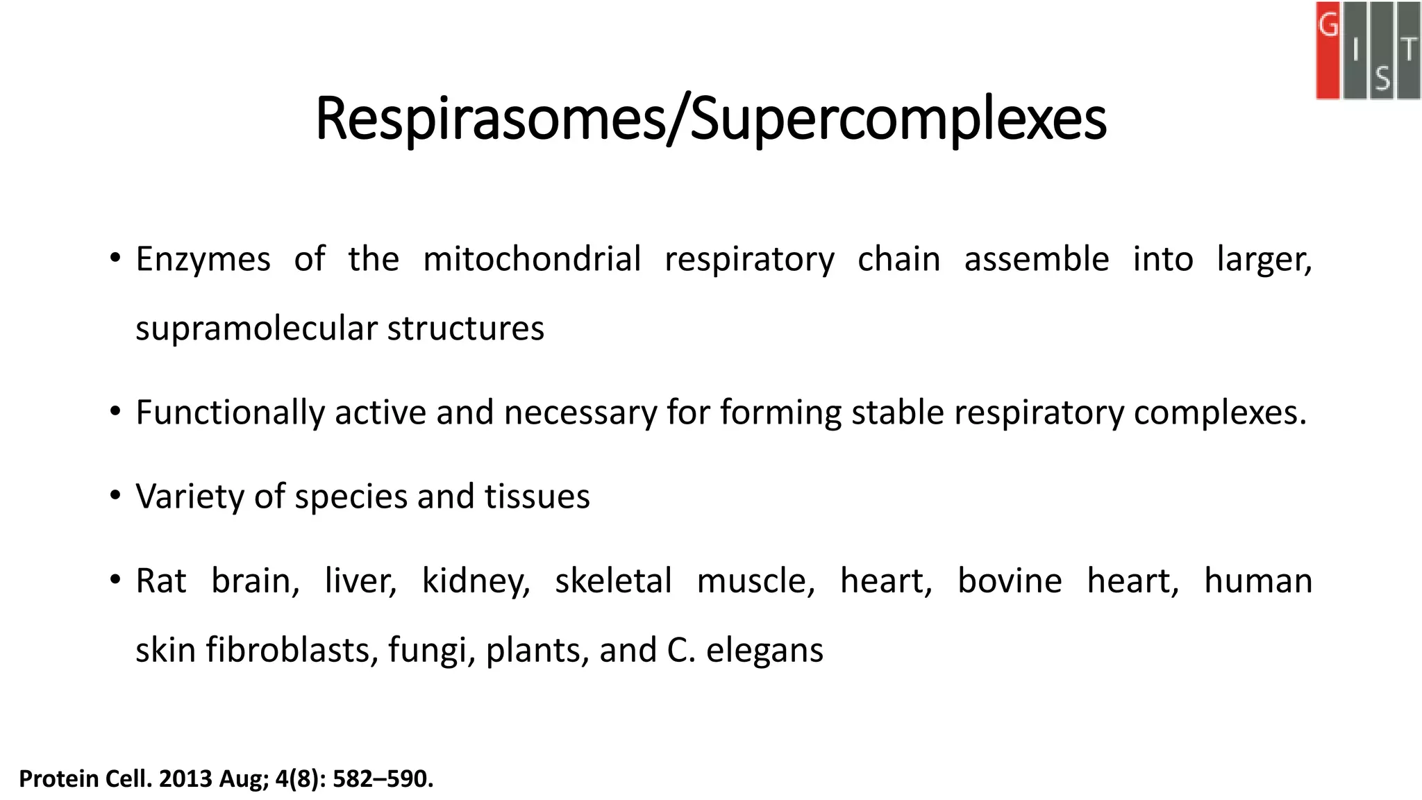 Mitochondrial Respiratory Complex | PPTX