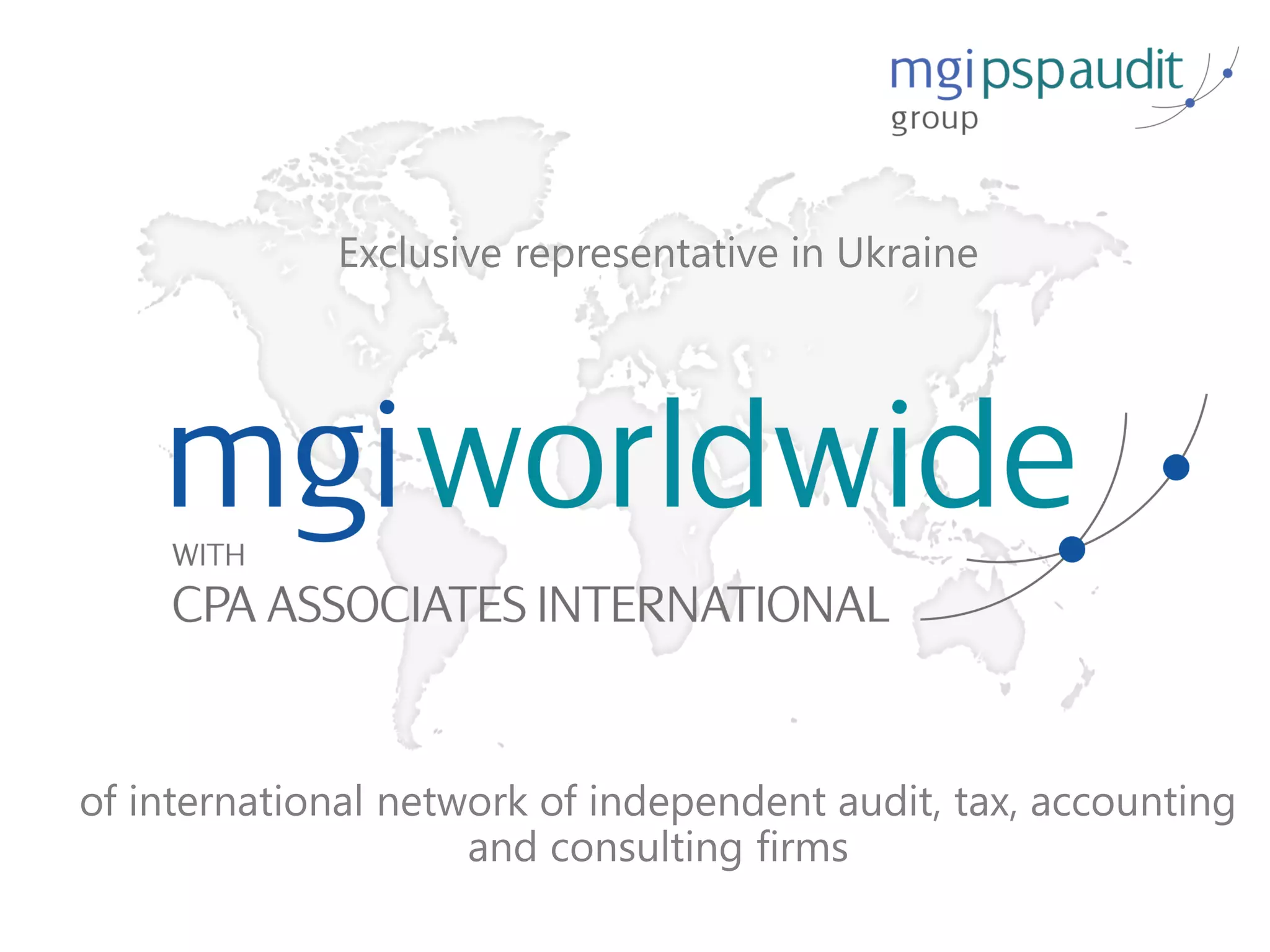 Presentation MGI PSP Audit | PPT