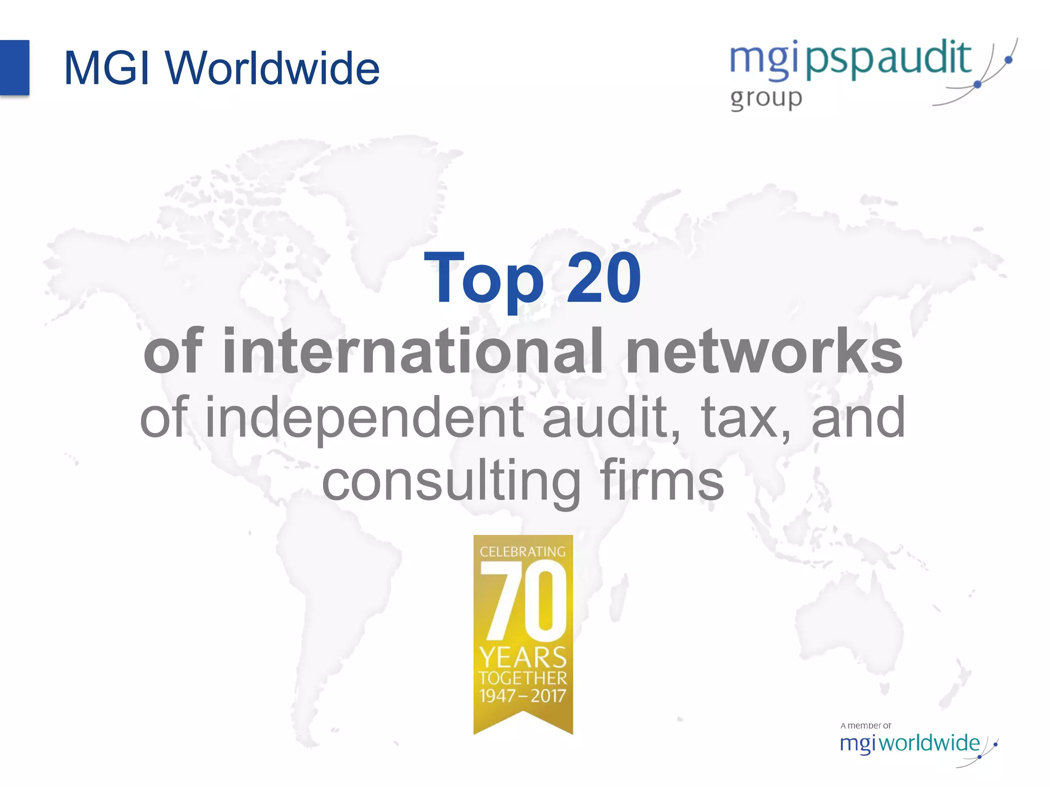 Presentation MGI PSP Audit | PPT