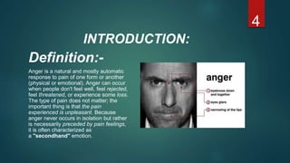Anger Psychology | PPTX | First Aid | Injuries