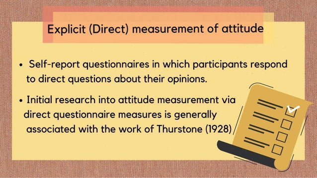 Measuring Attitudes on using Questionnaires | PPT