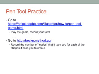 Vectors and Pen tool | PDF