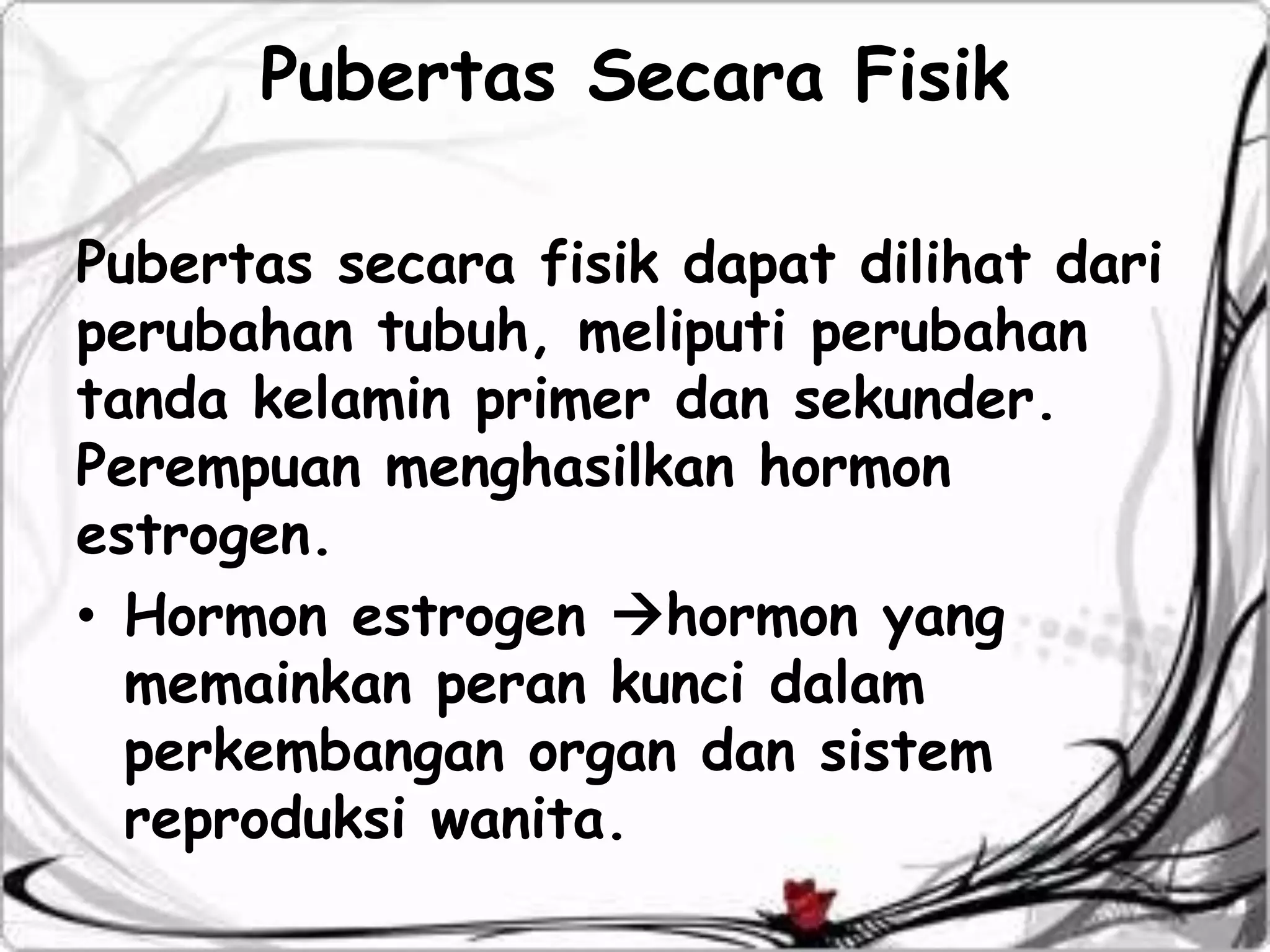 Pubertas Pada Perempuan | PPTX