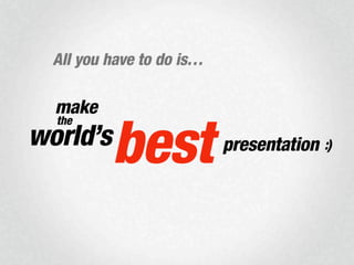 World's Best Presentation Contest 2010 | PDF