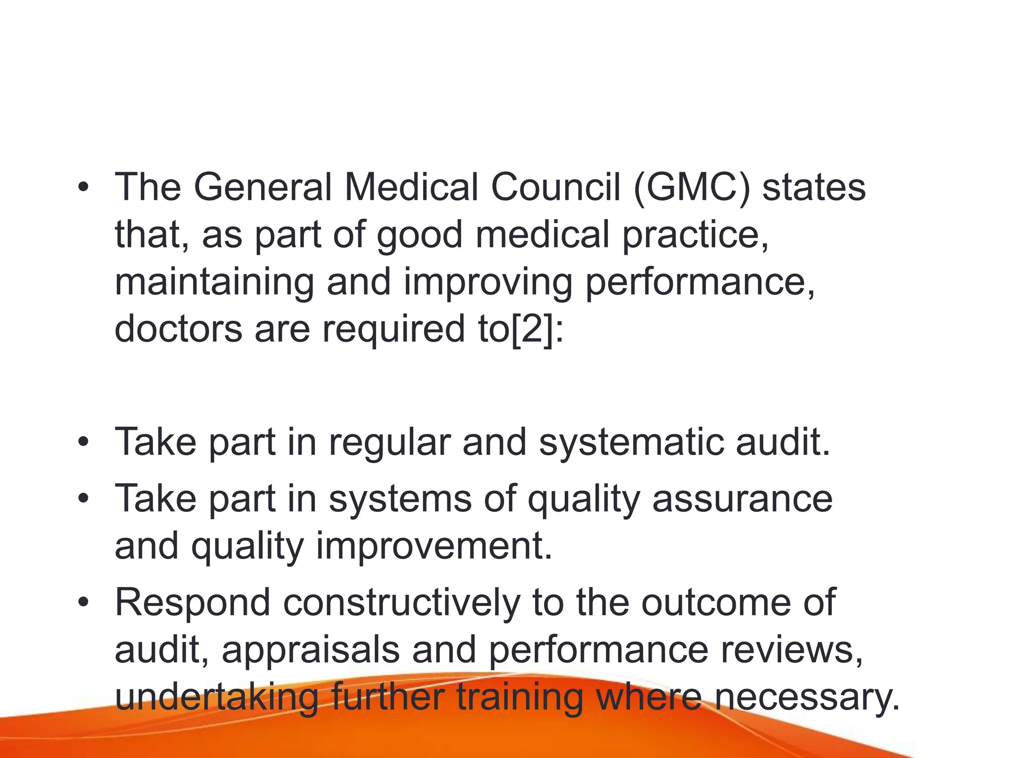 medical audit in hospital | PPTX