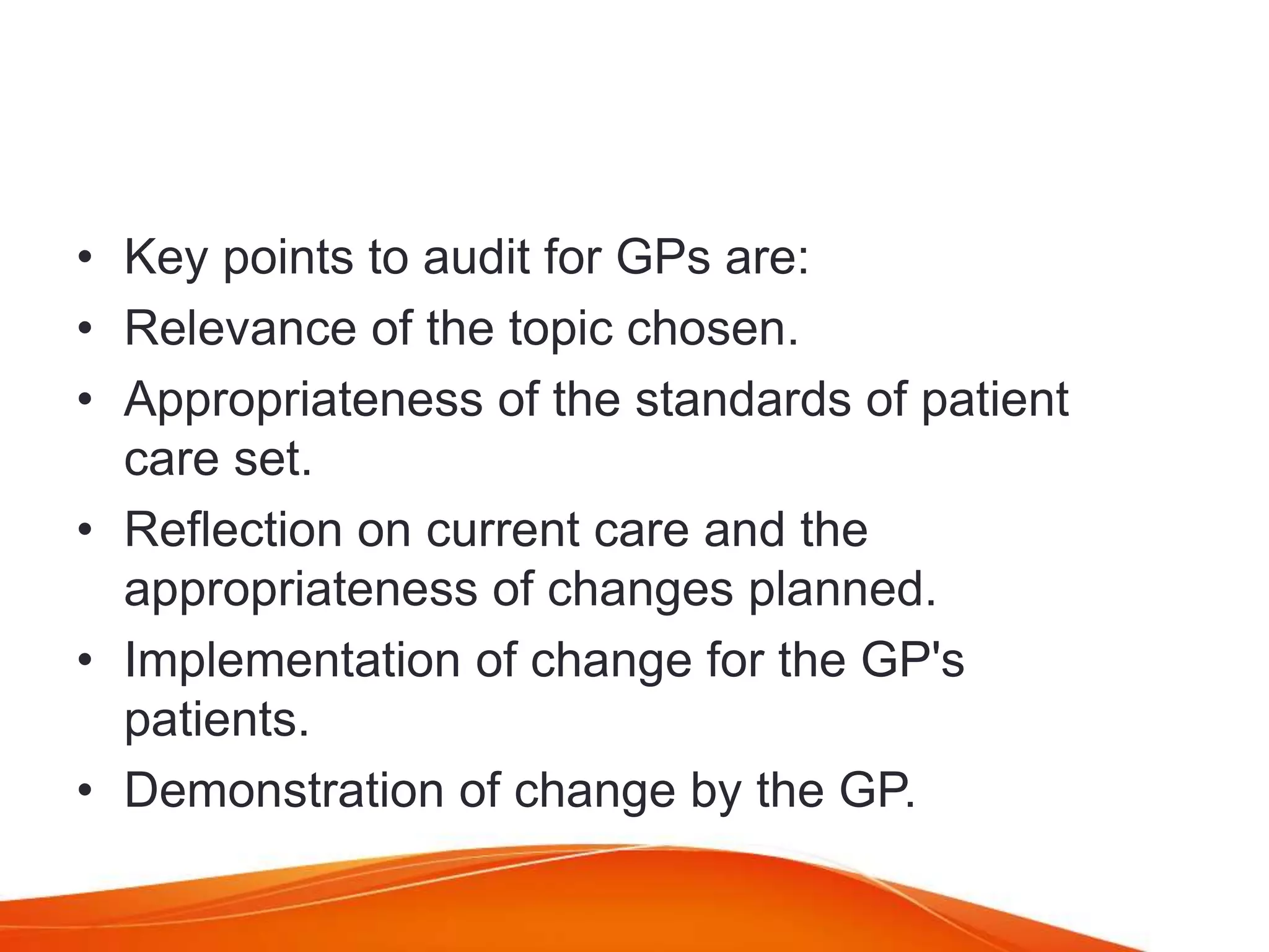 medical audit in hospital | PPTX
