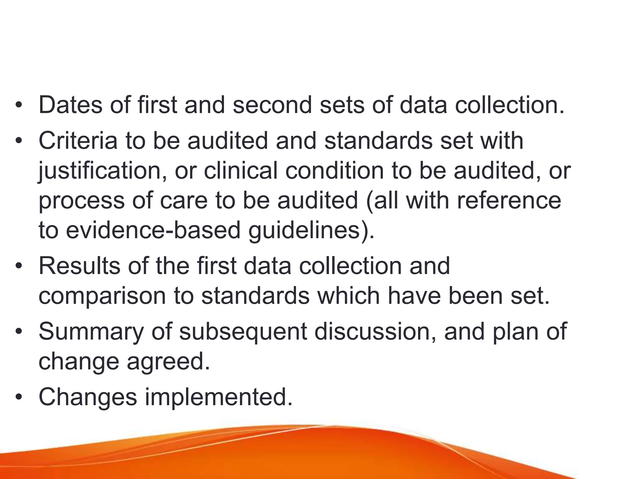medical audit in hospital | PPTX