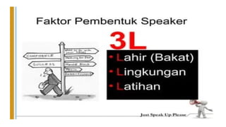 Presentation Public Speaking untuk anak anak yang mau belajar | PPT