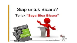 Presentation Public Speaking untuk anak anak yang mau belajar | PPTX