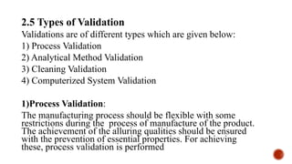 Pharmaceutical validation QA I Year.pptx