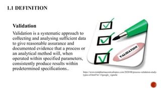 Pharmaceutical validation QA I Year.pptx