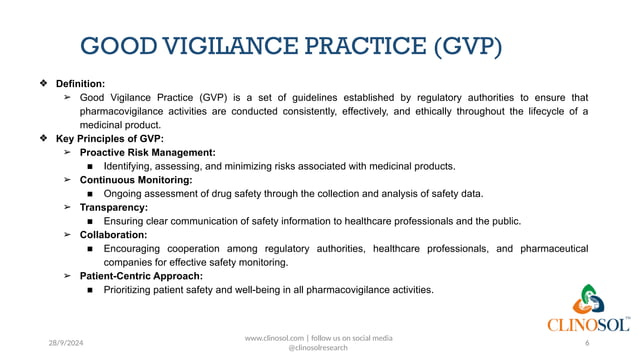 Patient Safety and Pharmacovigilance: Ensuring Compliance with GVP ...