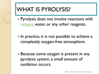 Presentation pyrolysis | PDF